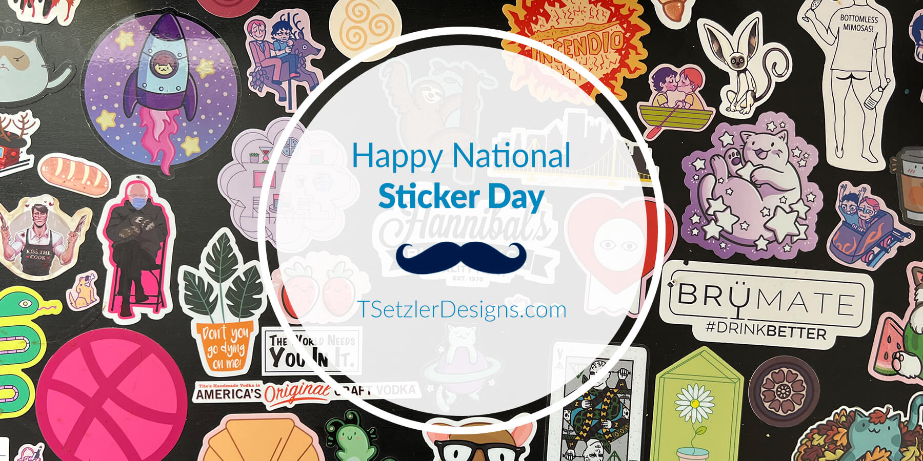 National Sticker Day | TSetzler Designs