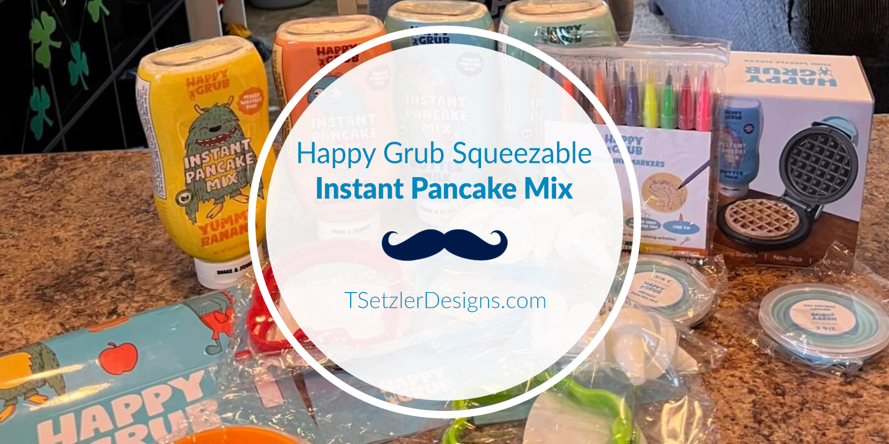 Happy Grub Squeezable Instant Pancake Mix | TSetzler Designs